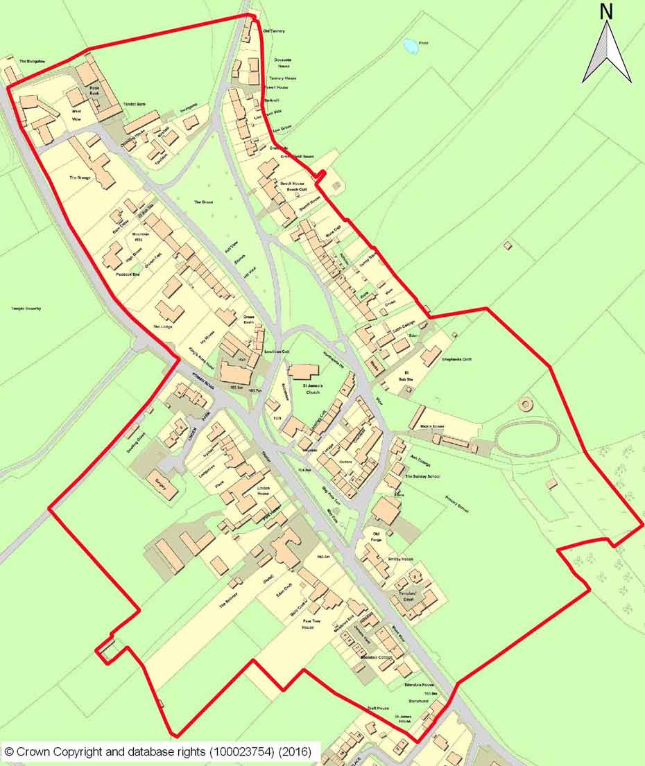 Temple Sowerby conservation area for the central area of Temple Sowerby ...